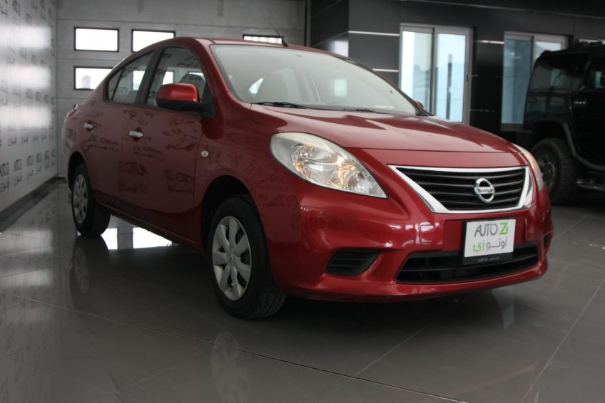 Nissan Sunny | Model 2013 | Red Color | AutoZ Qatar