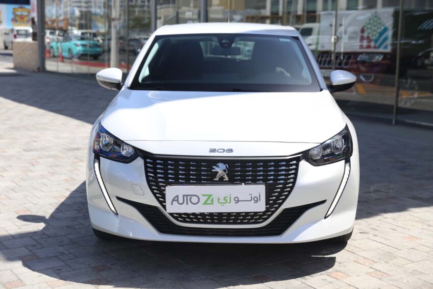 Peugeot 208 2022---White-1 • | Autoz Qatar
