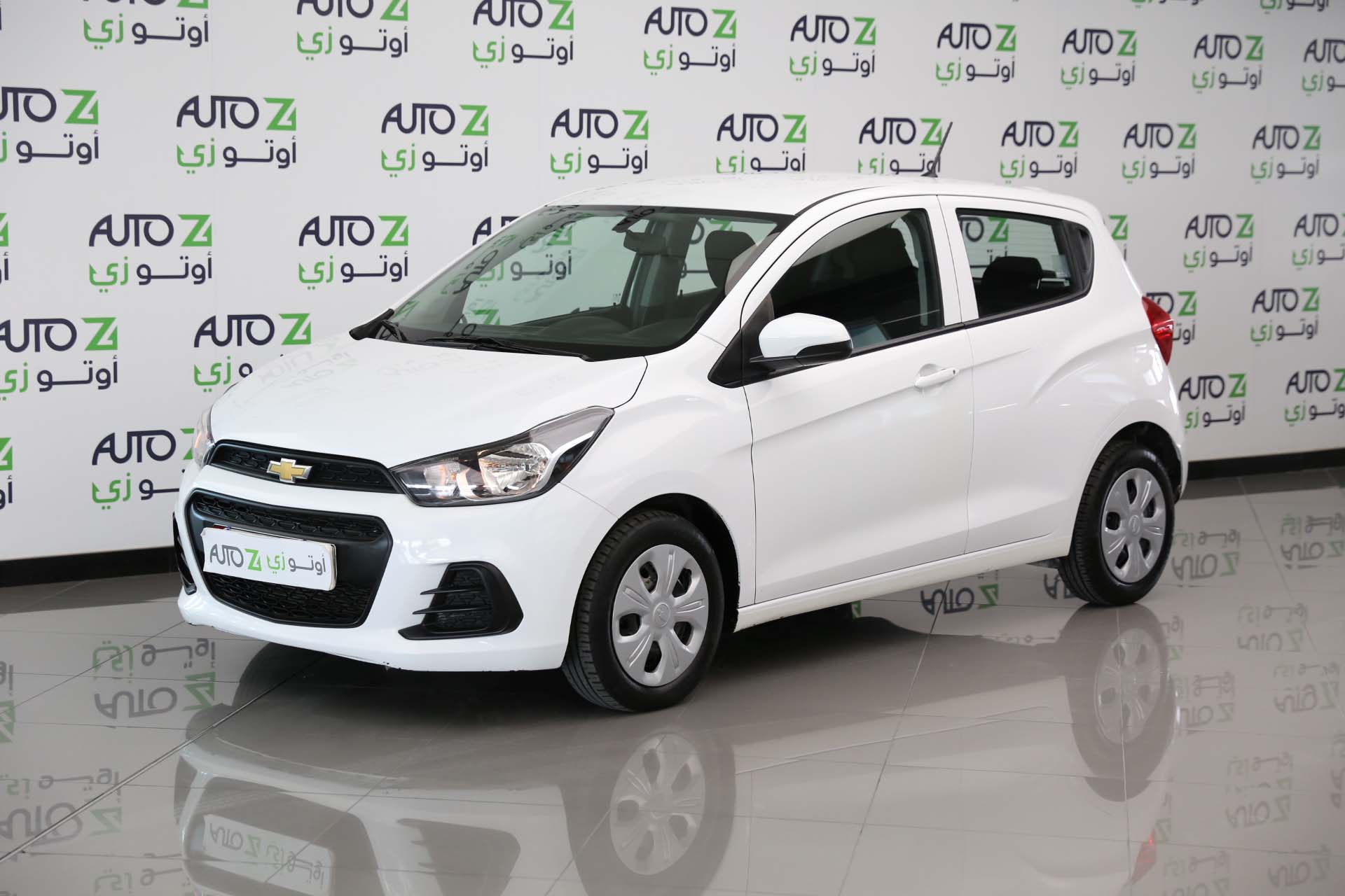 Chevrolet Spark 2019-------White----63- • | Autoz Qatar